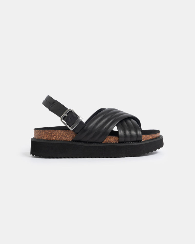 Sutton Footbed Sandals | Stylish Wide Sandals with Arch Support | Wydr